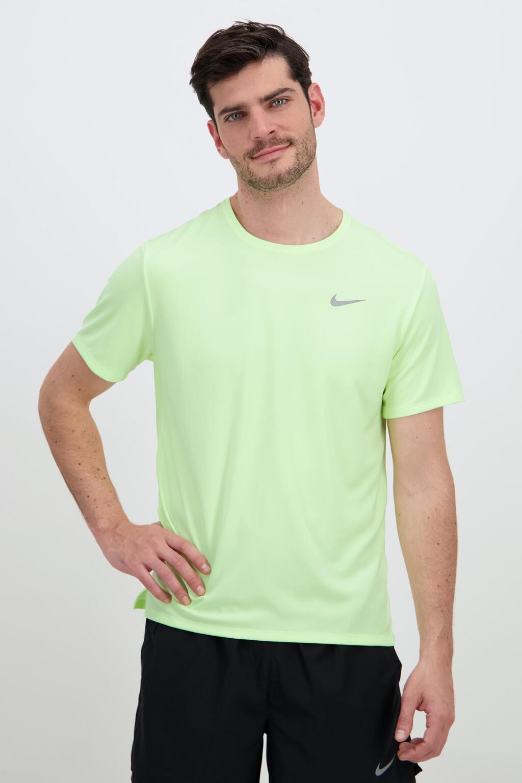 Nike Miler - Blanco - Camiseta Running Hombre | Sprinter