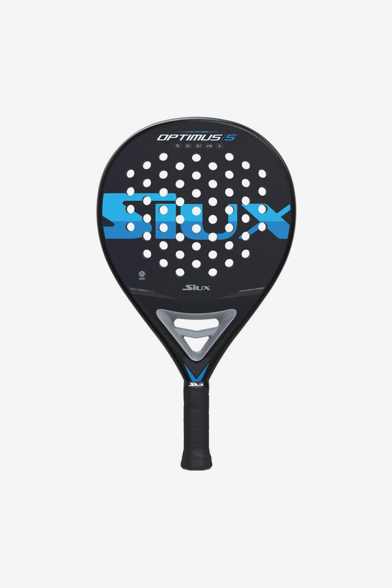 Siux Optimus 5 Air 2023 - Preto - Raquete Padel Unissexo | Sport Zone MKP