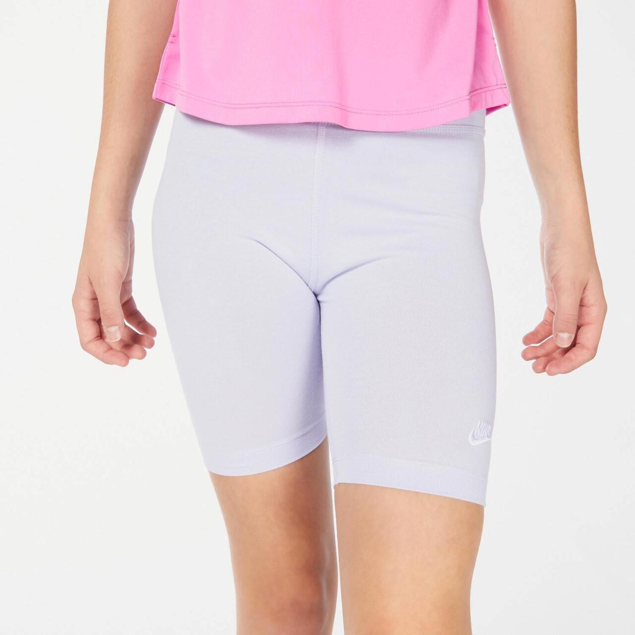 Leggins Nike - Malva - Mallas Cortas Niña | Sprinter
