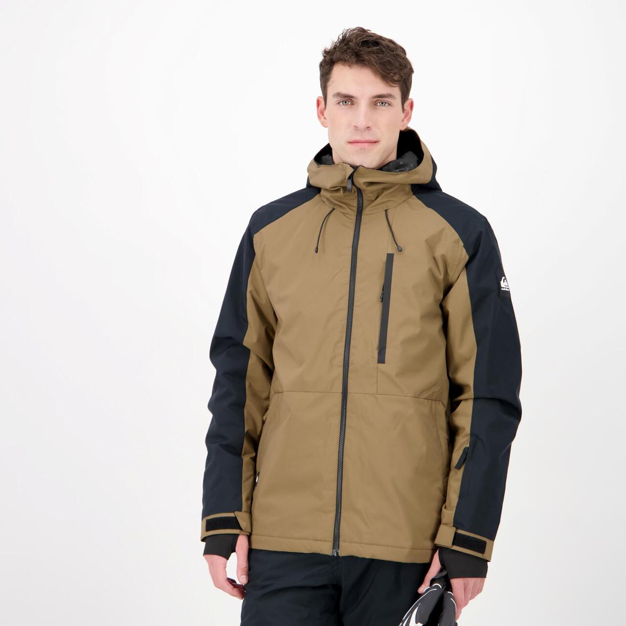 Quiksilver Mission Block - Marrón - Anorak Esquí Hombre | Sprinter