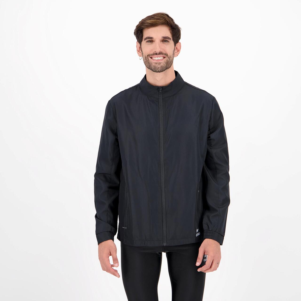 Ipso Basic - Negro - Cortaviento Hombre | Sprinter