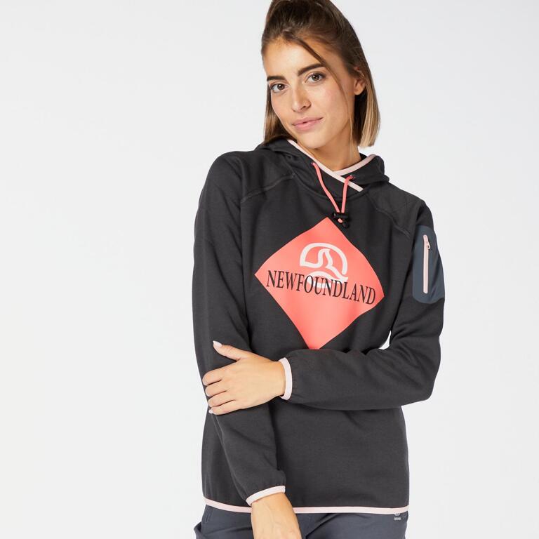 Ternua Merant - Negro - Sudadera Trekking Mujer | Sprinter