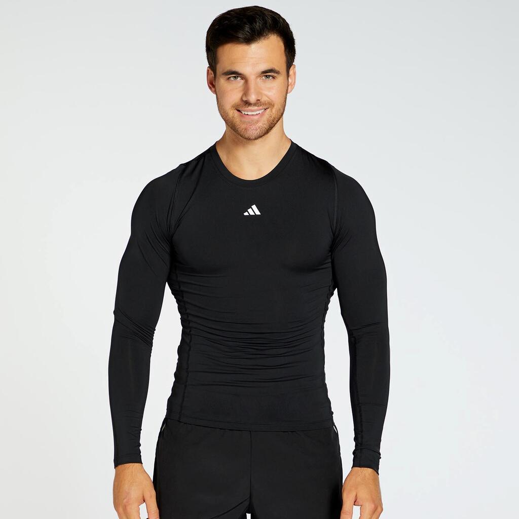 Camiseta Compresión adidas - Negro - Camiseta Compresión Hombre | Sprinter