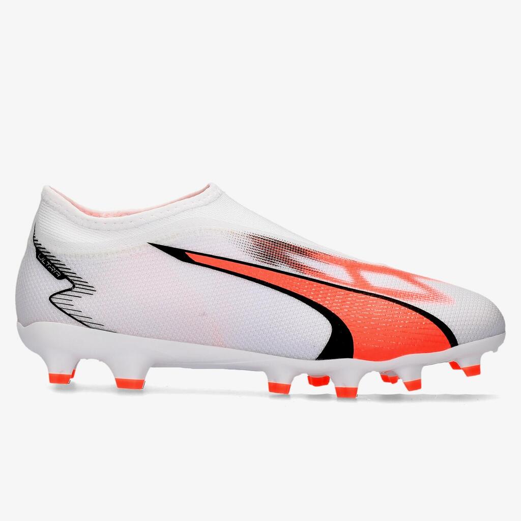 Puma Ultra Match - Blanco - Botas Fútbol Niño | Sprinter