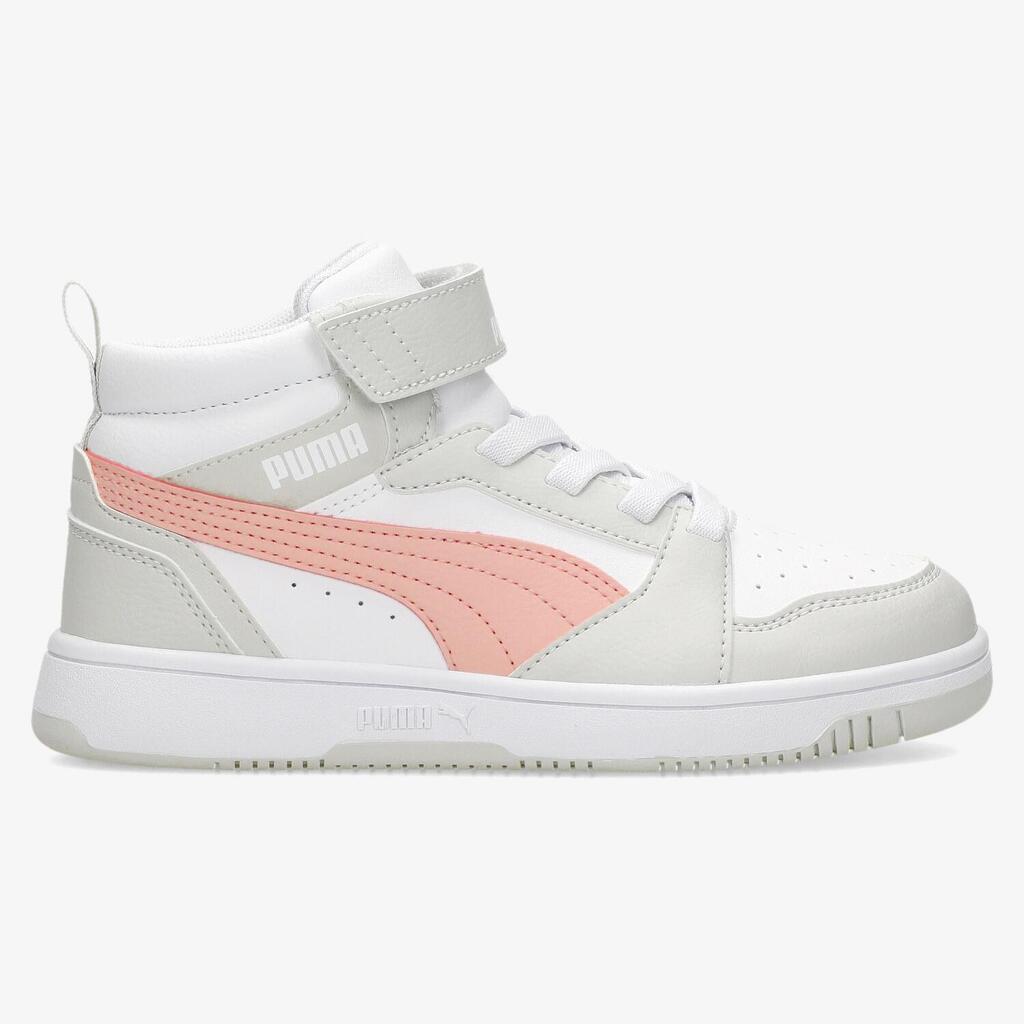 Puma Rebound - Blanco - Botas Niño | Sprinter