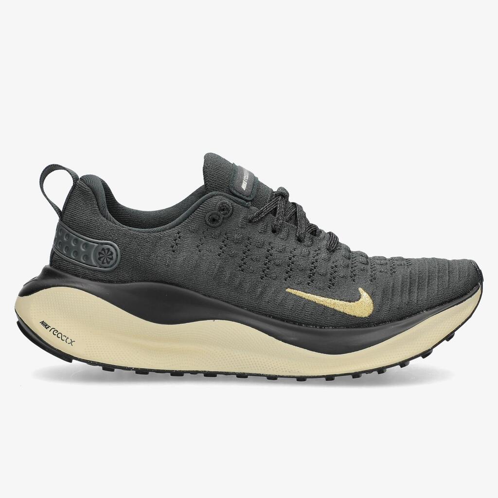 Nike React Infinity Flyknit 4 - Gris - Zapatillas Running Mujer | Sprinter