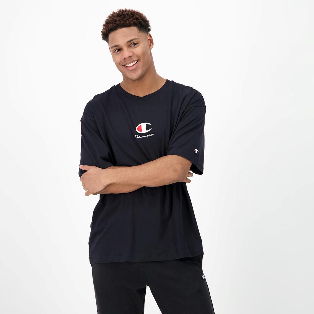 Champion C Logo - Amarillo - Camiseta Oversize Hombre | Sprinter
