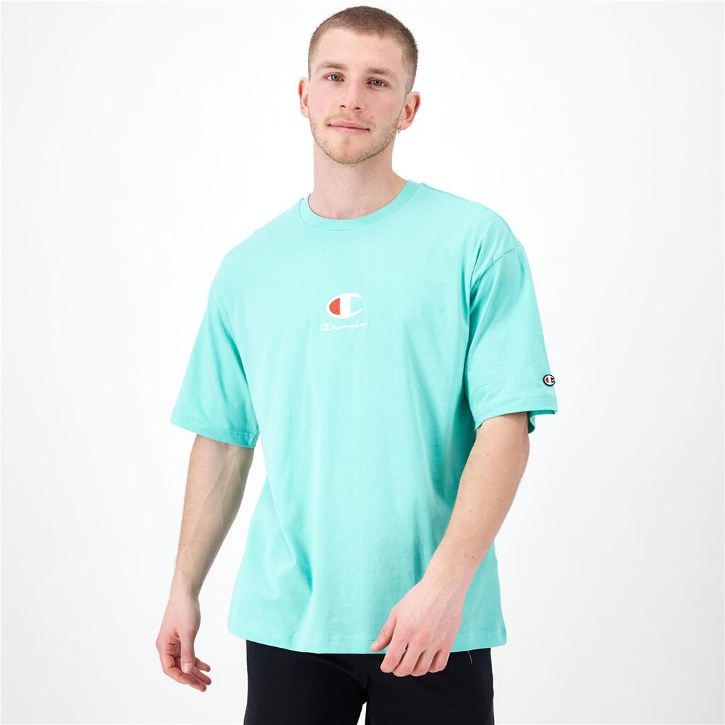 Champion C Logo - Amarillo - Camiseta Oversize Hombre | Sprinter