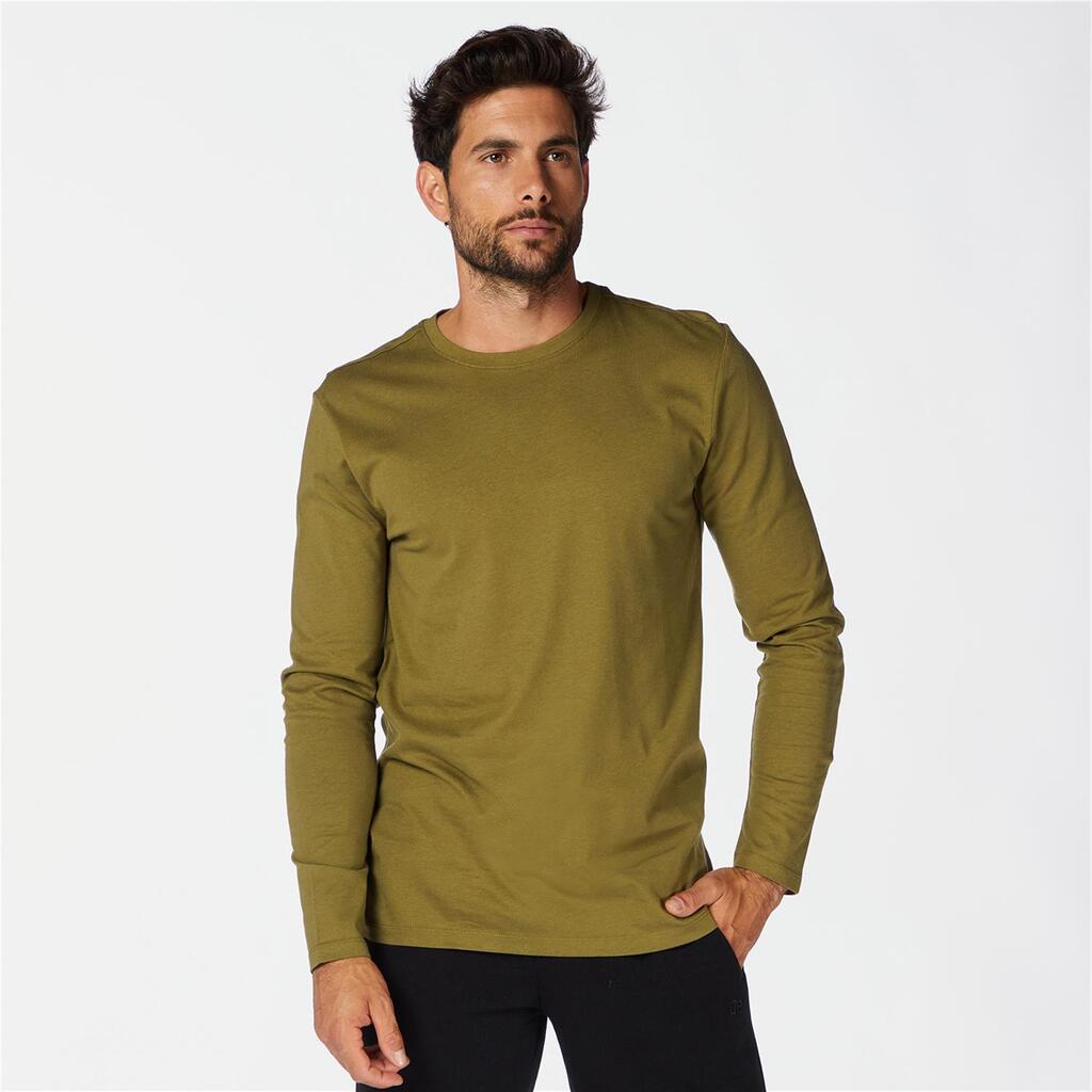 Up Basic - Marino - Camiseta Manga Larga Hombre | Sprinter