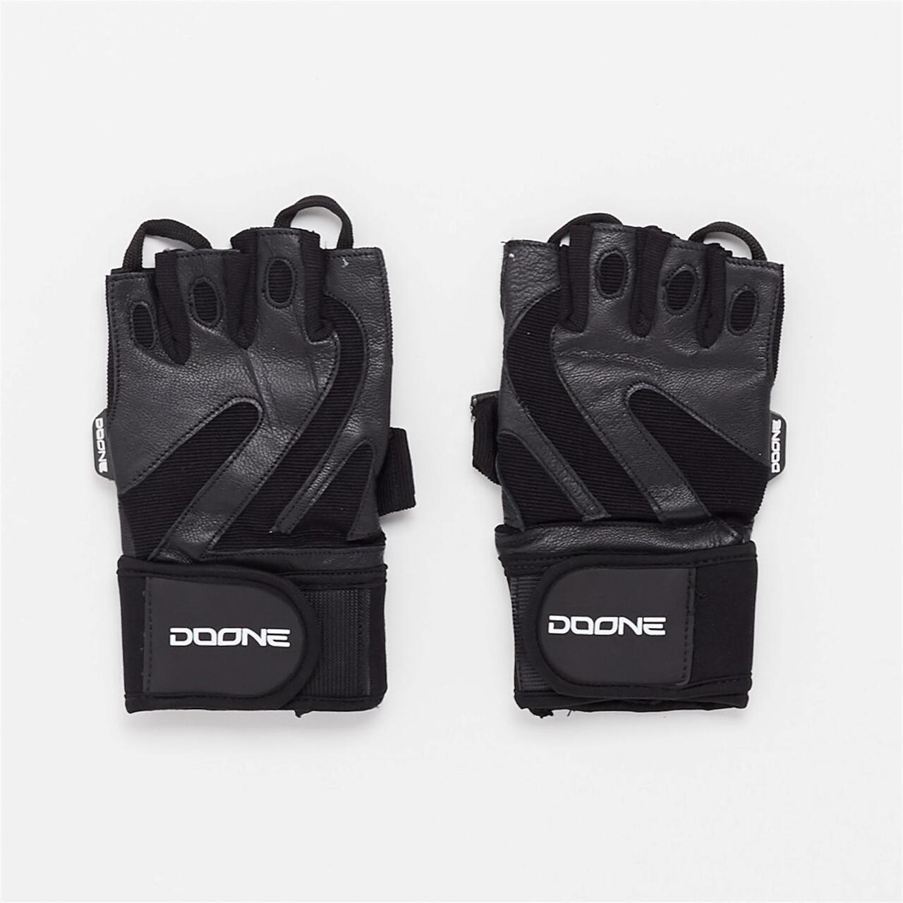 Guantes Fitness Doone Force - Negro - Guantes Gimnasio | Sprinter