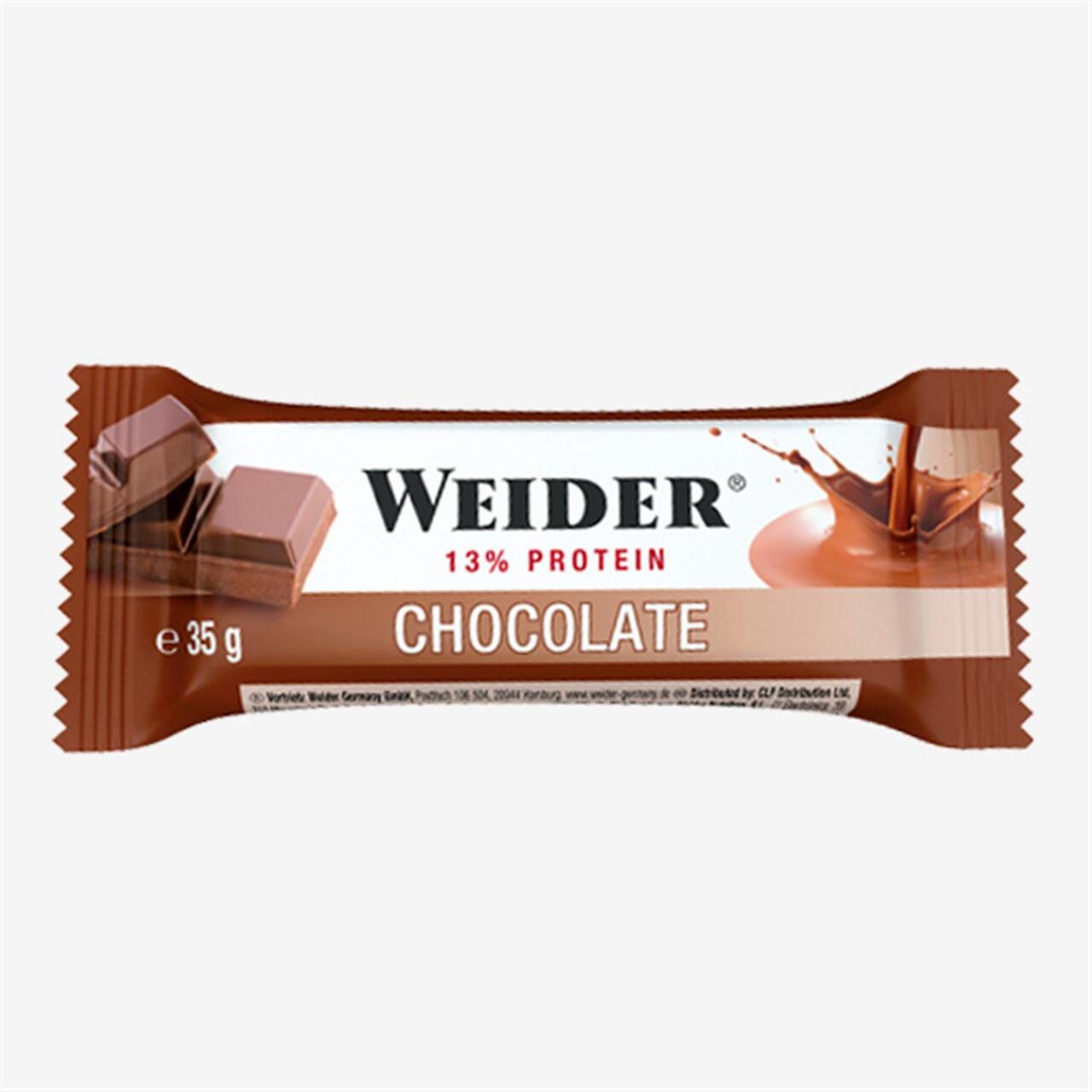 Weider Barrita Chocolate - Barrita Energética 35g | Sprinter
