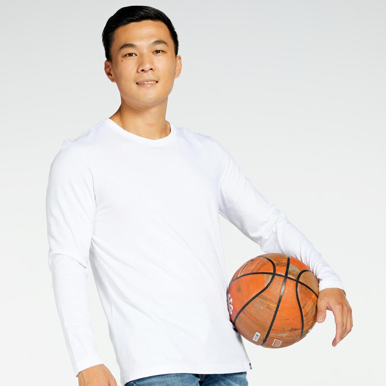 Up Basic - Marino - Camiseta Manga Larga Hombre | Sprinter