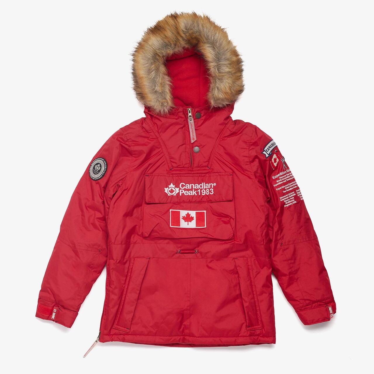 Canadian Peak Banina - Rojo - Anorak Chica | Sprinter