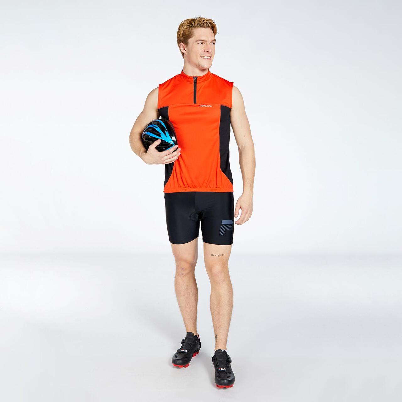 Mítical Bronce - Rojo - Maillot Ciclismo Hombre | Sprinter