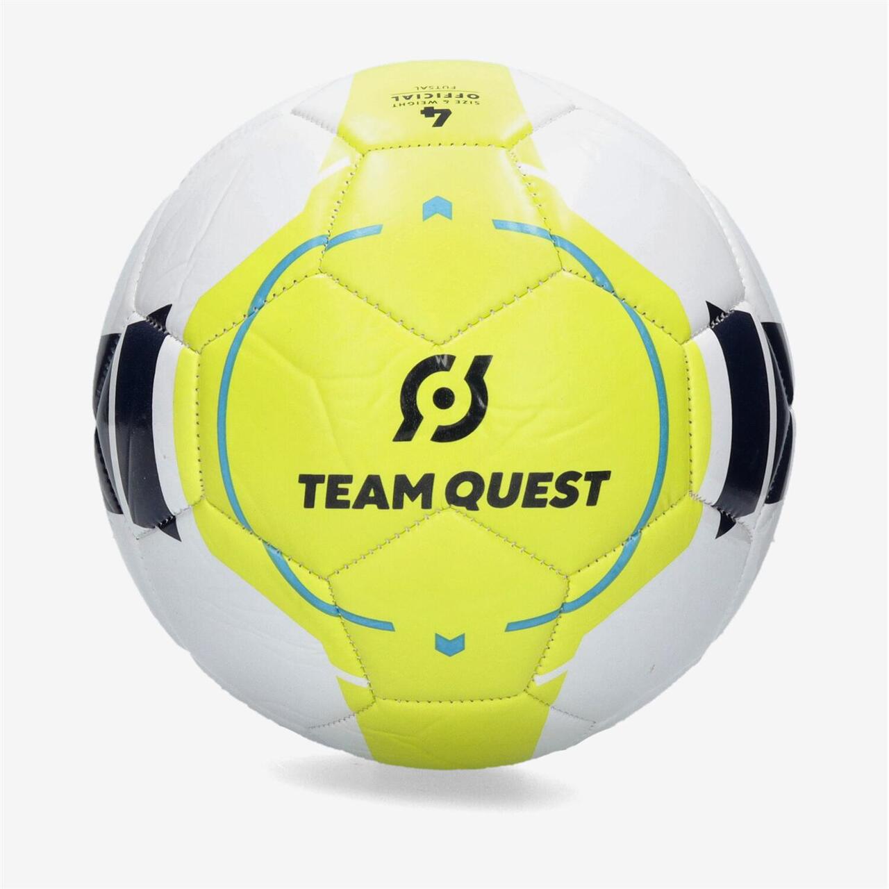 Balón Team Quest - Blanco - Balón Fútbol Sala | Sprinter