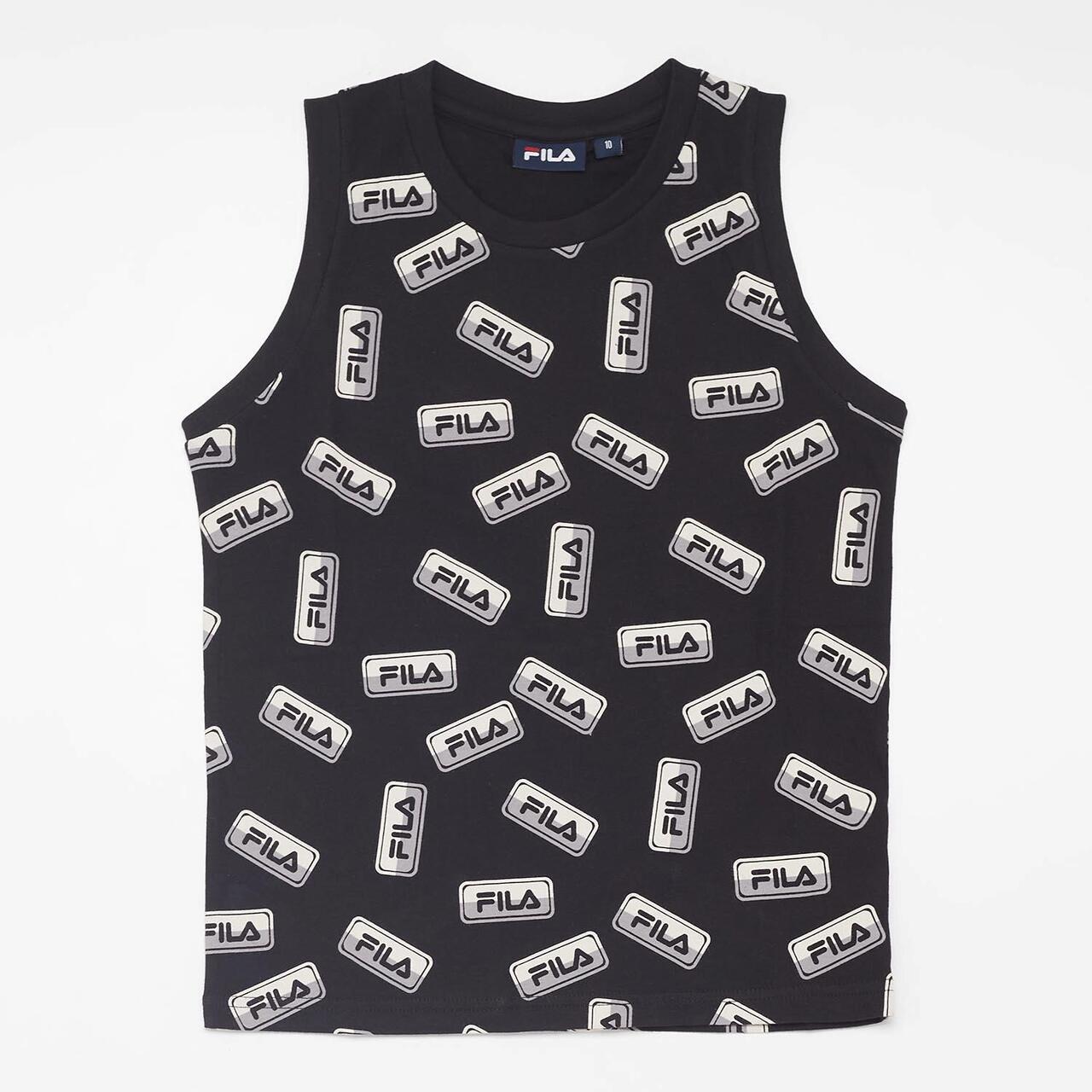 Fila Hally - Negro - Camiseta Niño | Sprinter