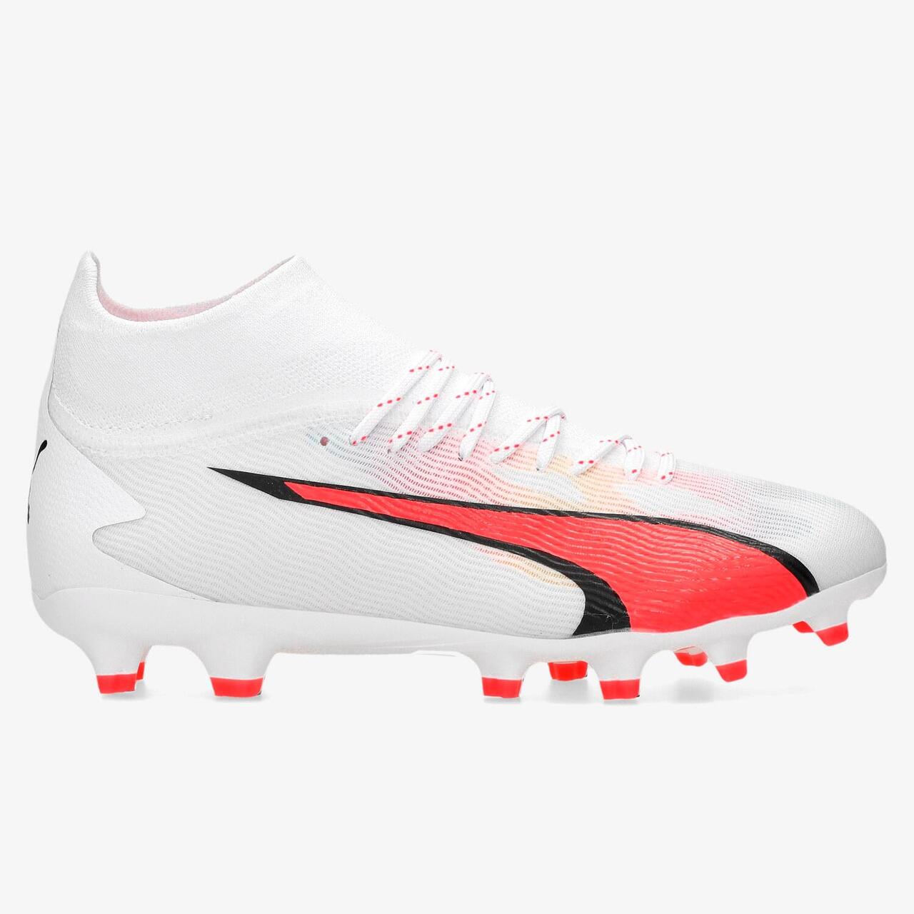 Puma Ultra Match - Blanco - Botas Fútbol Niño | Sprinter