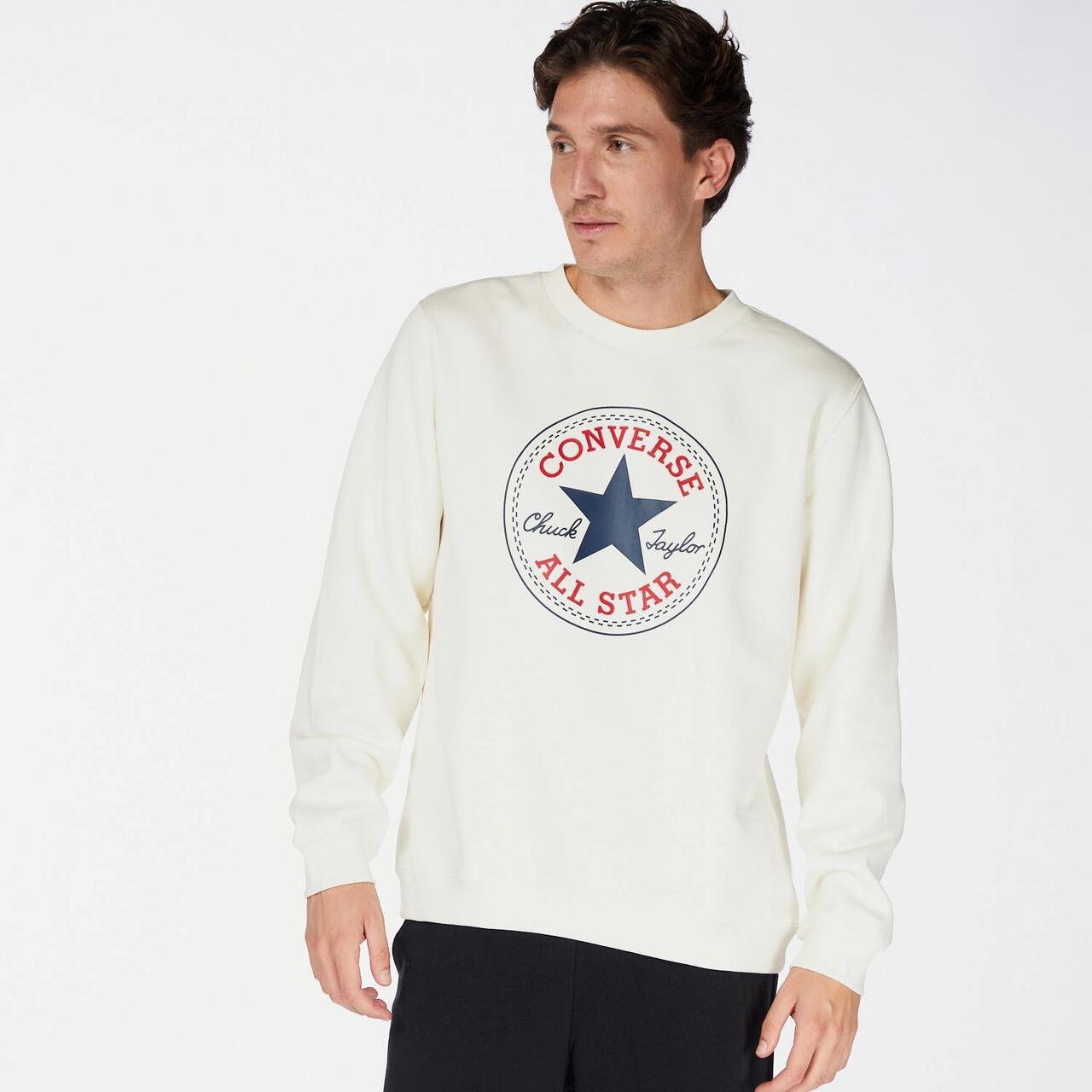 Converse Chuck - Blanco - Sudadera Hombre | Sprinter