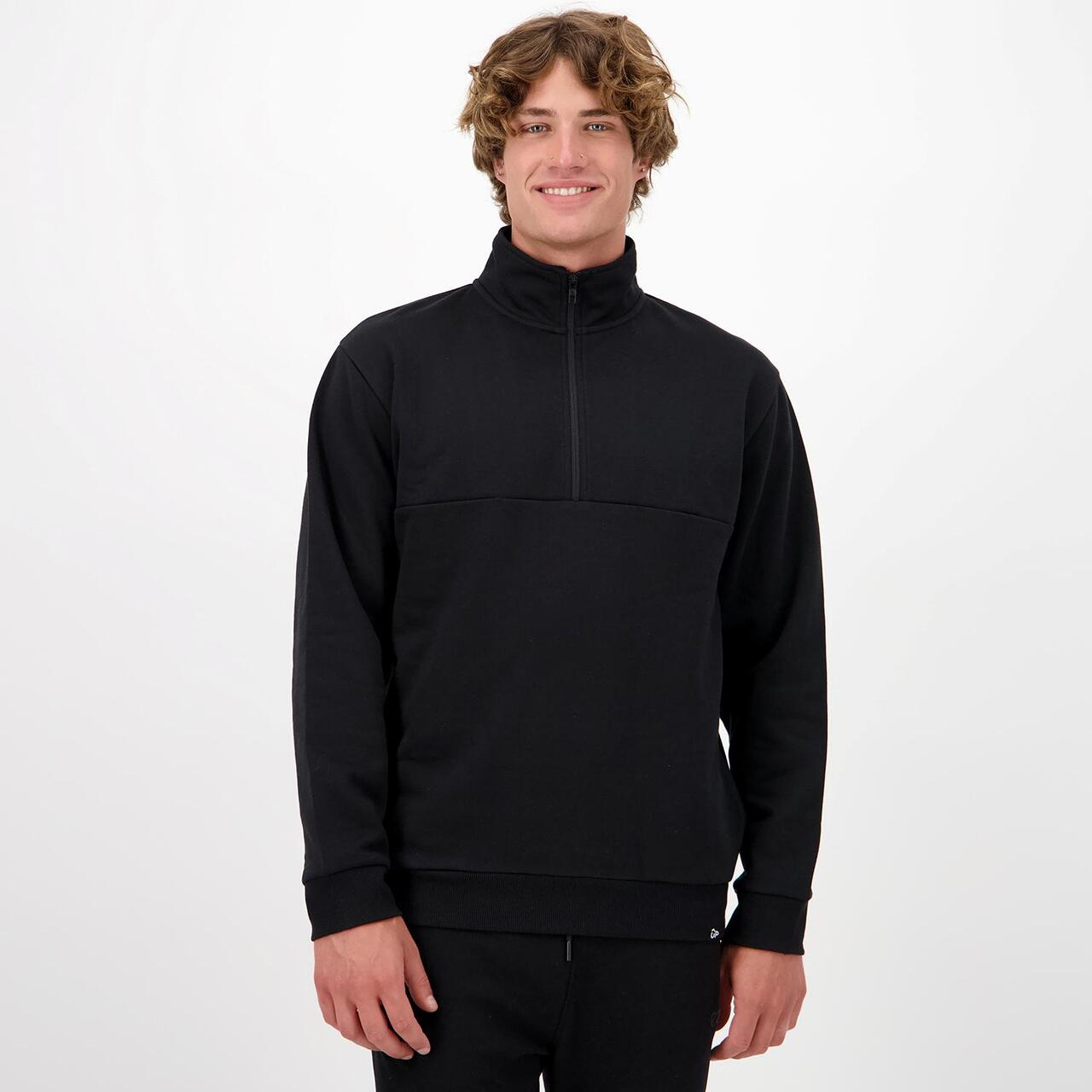 Up Basic - Negro - Sudadera Cremallera Hombre | Sprinter