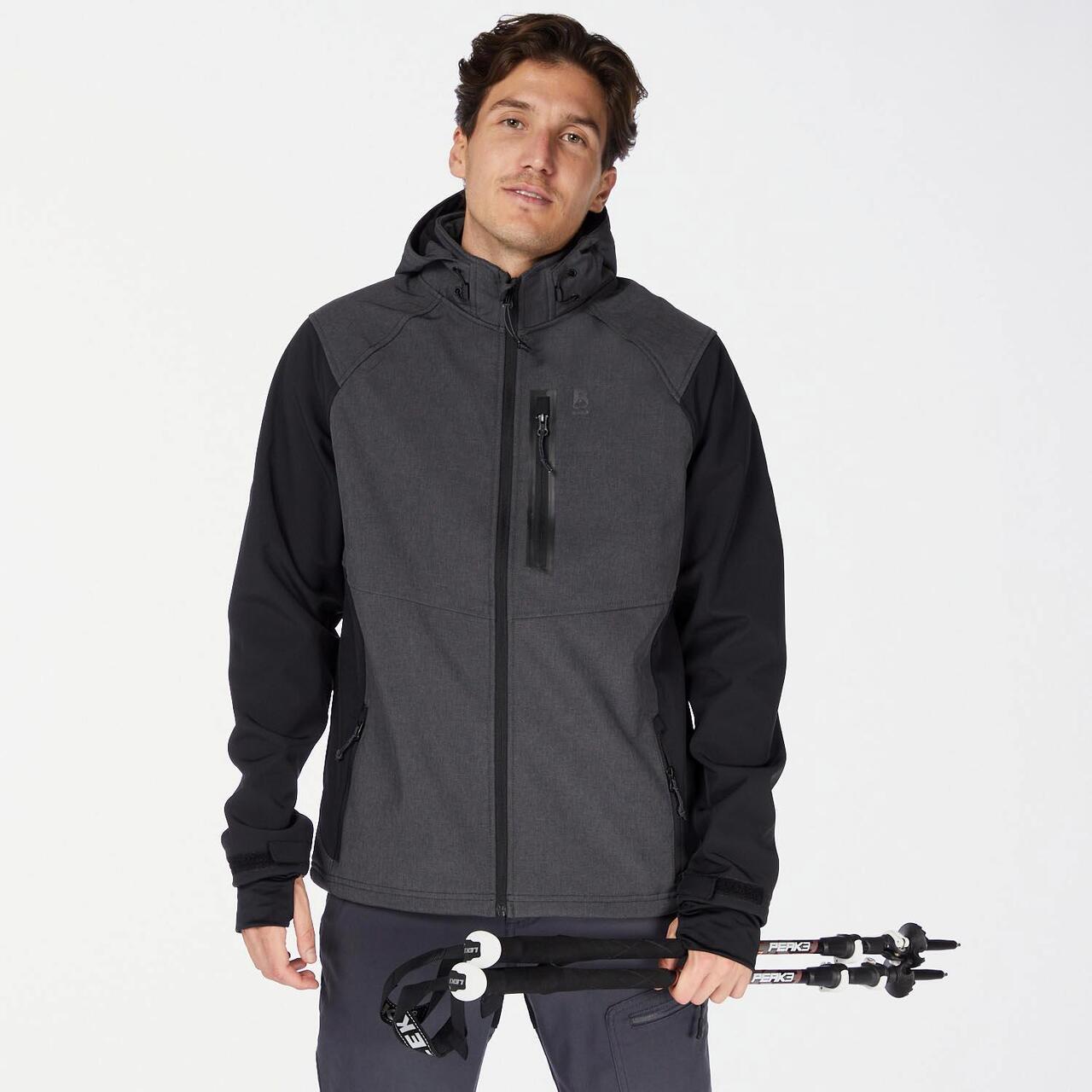 Softshell Boriken - Denim - Chaqueta Montaña Hombre | Sprinter