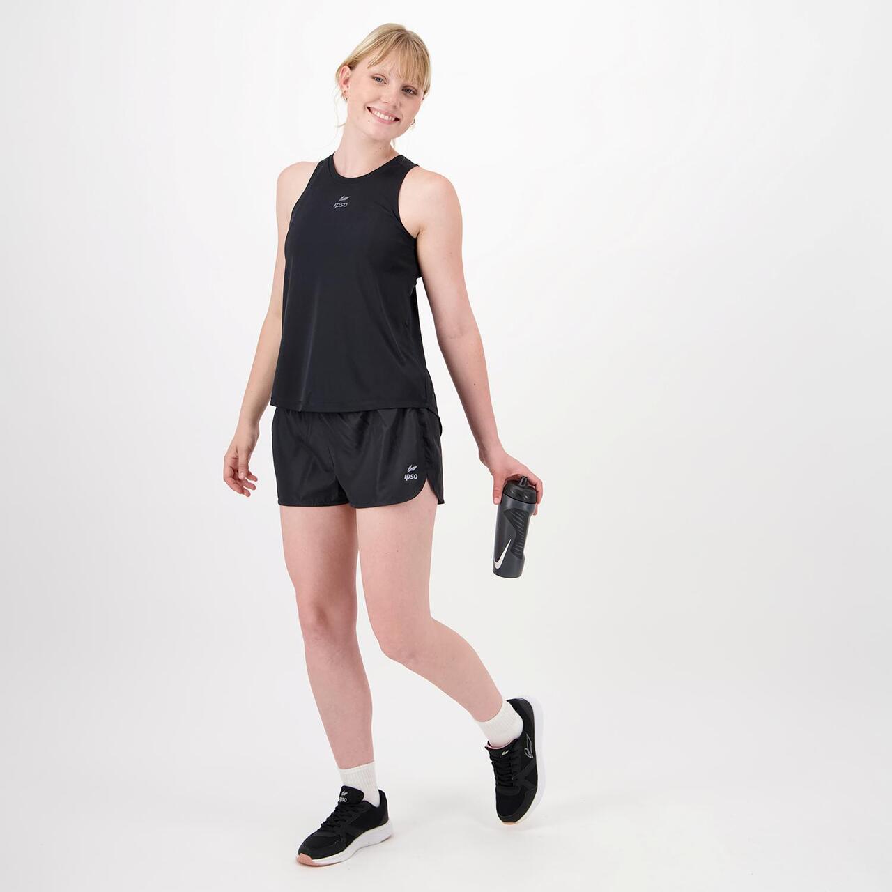 Pantalón Ipso - Negro - Pantalón Corto Mujer | Sprinter | Sprinter