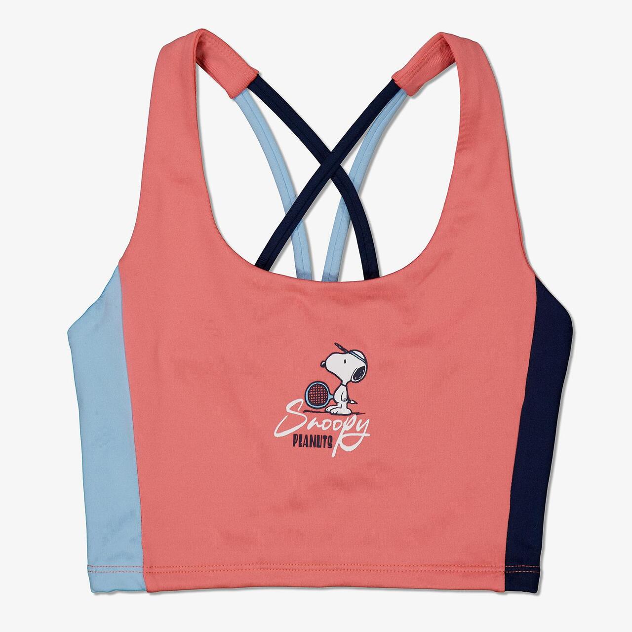 Top Deportivo Snoopy - Coral - Top Niña Peanuts | Sprinter