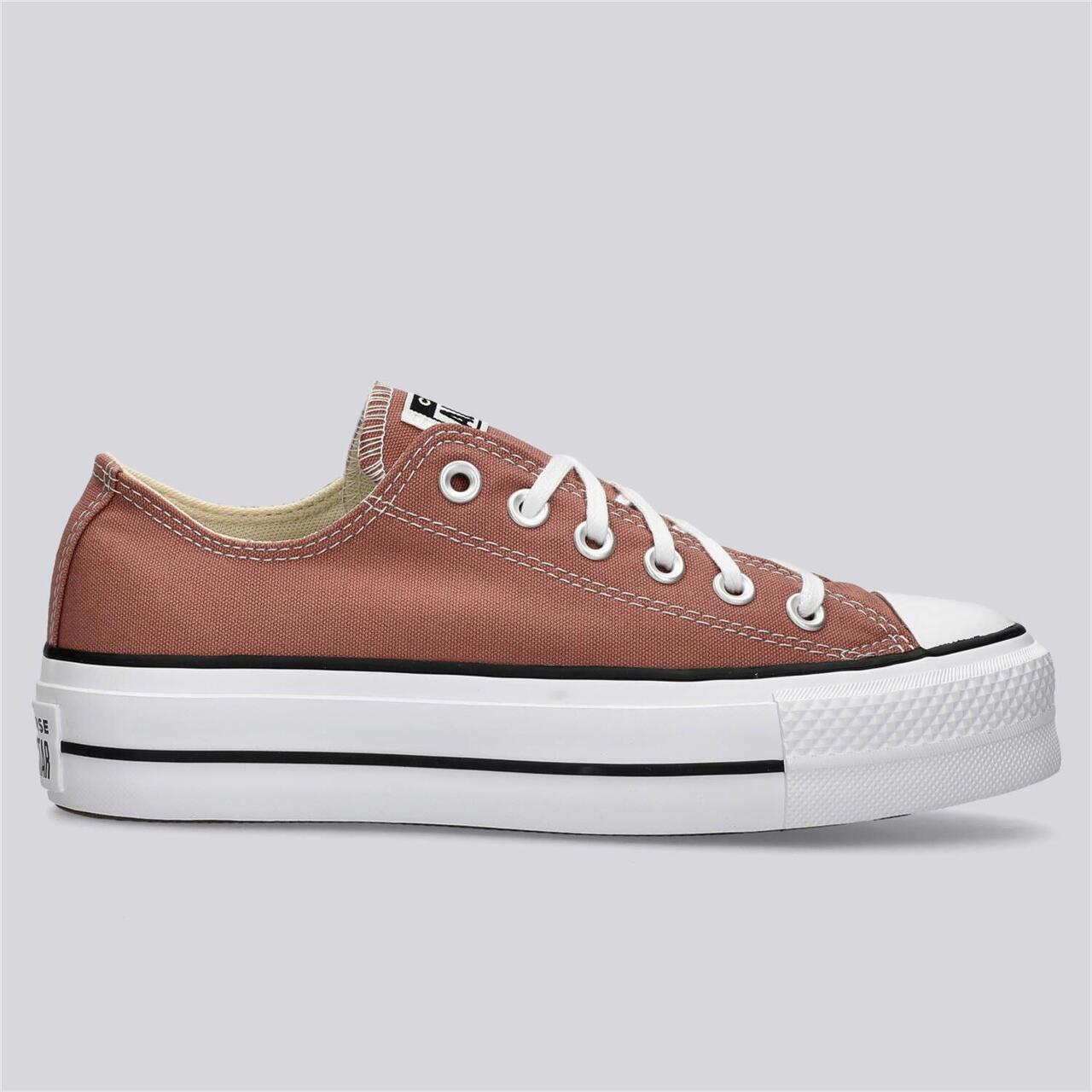 Converse Chuck Taylor All Star - Negro - Zapatillas Plataforma Mujer ...
