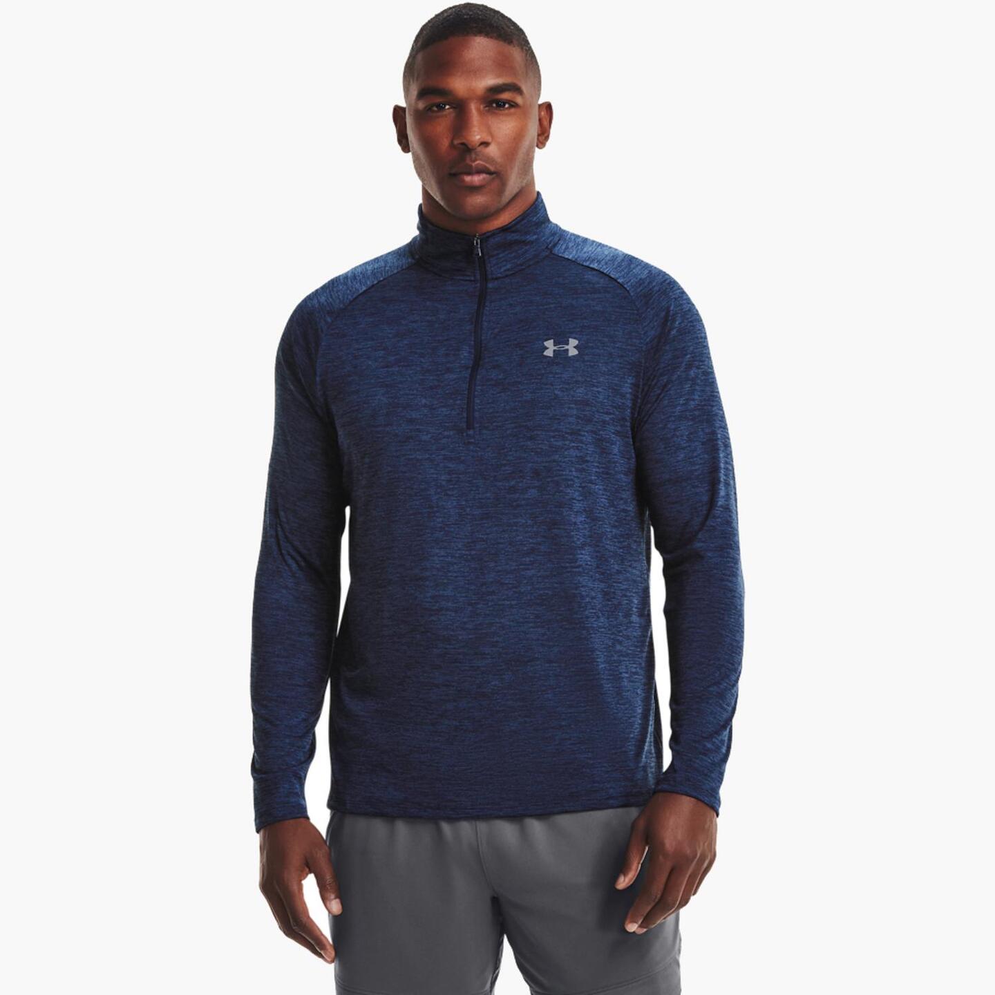 Under Armour Tech 2.0 - Taupe - Sudadera Térmica Hombre | Sprinter