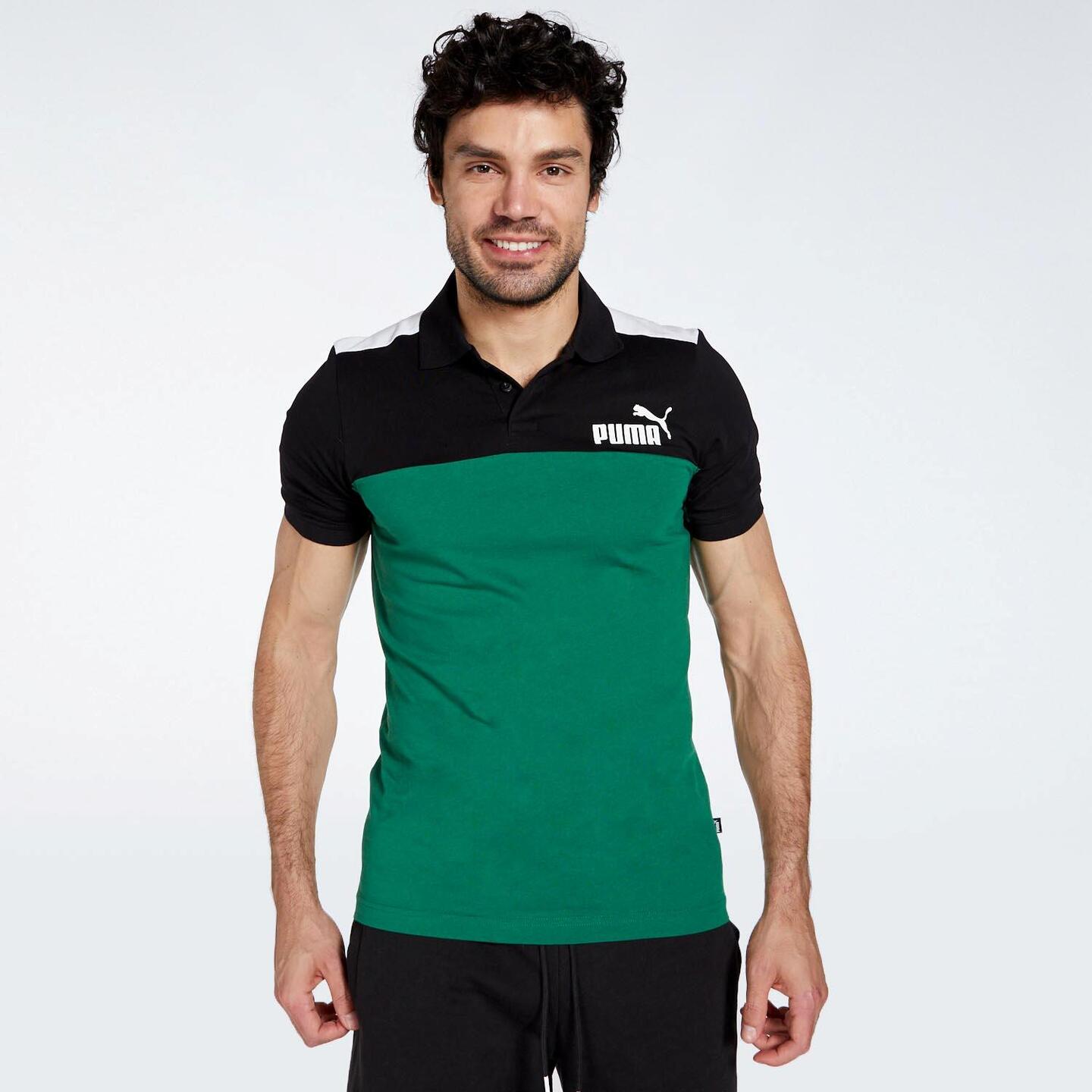 Puma Block - Blanco - Polo Hombre | Sprinter