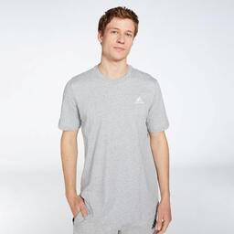 adidas Essentials - Gris - Camiseta Hombre | Sprinter