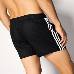adidas CLX 3 stripes - Negro - Bañador Natación Corto Hombre | Sprinter