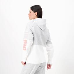 Puma Power - Gris - Sudadera Capucha Mujer | Sprinter