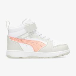 Puma Rebound - Blanco - Botas Niño | Sprinter