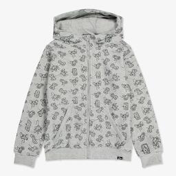 Up Basic - Gris - Sudadera Cremallera Niño | Sprinter