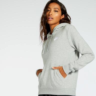 Nike Small - Gris - Sudadera Capucha Mujer | Sprinter
