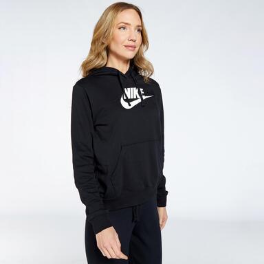 Nike Sportswear Club - Negro - Sudadera Capucha Mujer | Sprinter