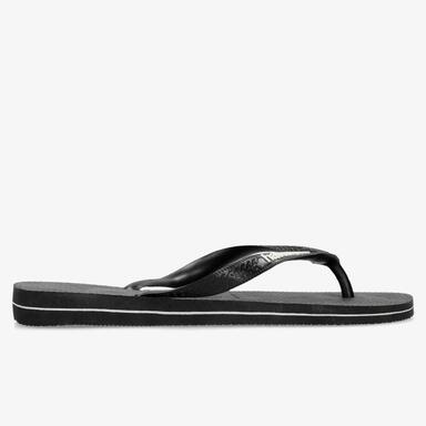Havaianas Logo - Negro - Chanclas Dedo Hombre | Sprinter