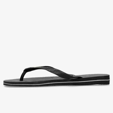 Havaianas Logo - Negro - Chanclas Dedo Hombre | Sprinter