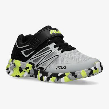 Fila Core Stride Mash Up - Gris - Zapatillas Velcro Niño | Sprinter