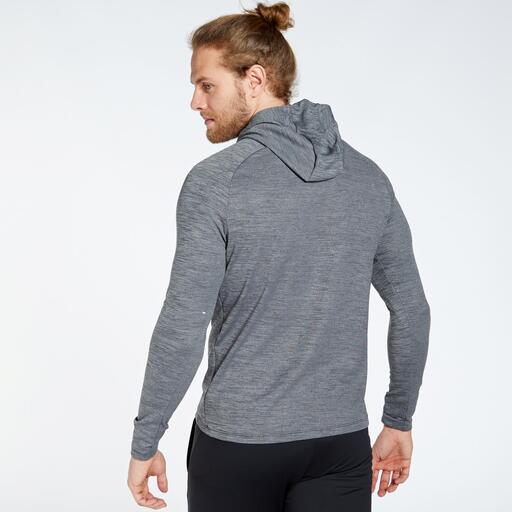 Nike Heather - Negro - Sudadera Capucha Hombre | Sprinter