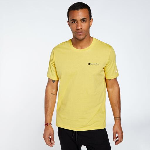 Champion Small - Amarillo - Camiseta Hombre | Sprinter