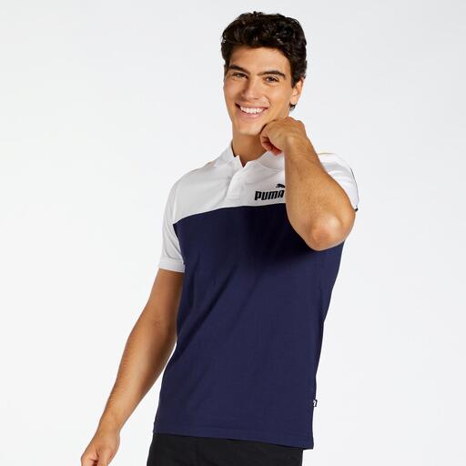 Puma Block - Blanco - Polo Hombre | Sprinter