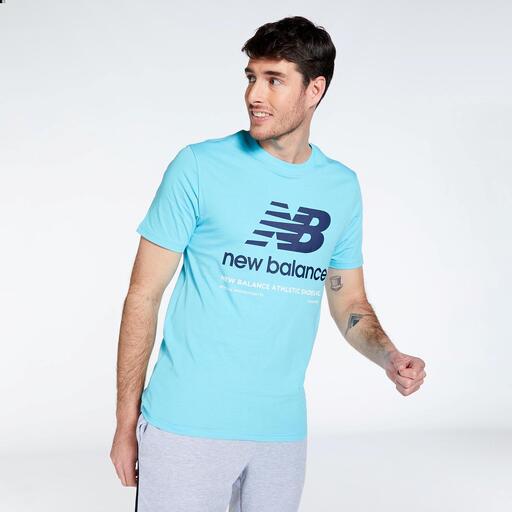 New Balance Explode - Turquesa - Camiseta Running Hombre | Sprinter