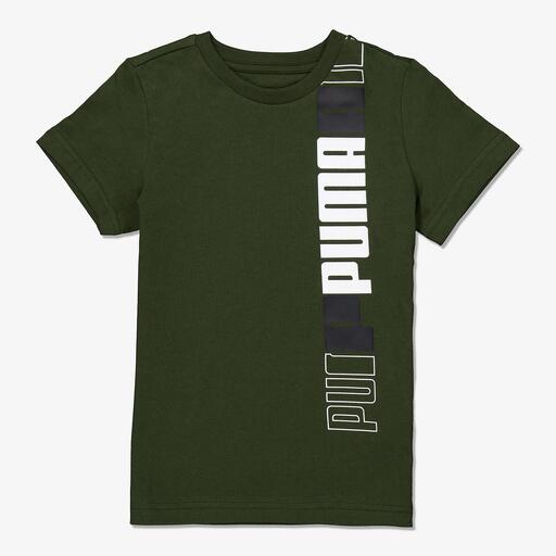 Camiseta Puma - Kaki - Camiseta Niño | Sprinter