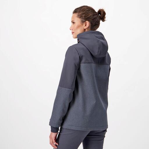 Softshell Boriken - Gris - Chaqueta Montaña Mujer | Sprinter
