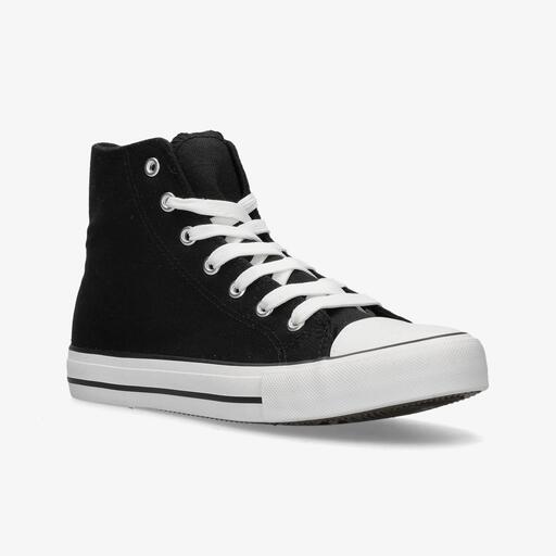 Up Lacar - Negro - Zapatillas Lona Mujer | Sprinter