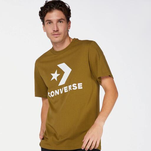 Converse Star Chevron - Kaki - Camiseta Hombre | Sprinter