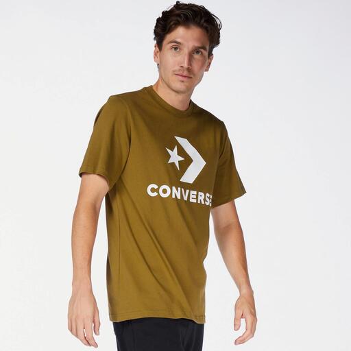 Converse Star Chevron - Kaki - Camiseta Hombre | Sprinter