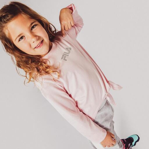 Fila Kiara - Rosa - Camiseta Manga Larga Niña | Sprinter