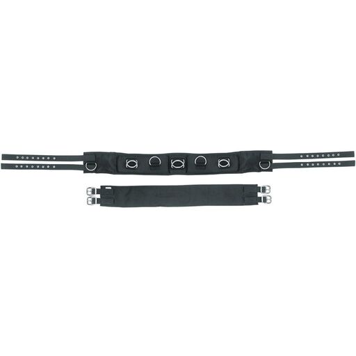 Kerbl Cincha De Poni Para Trabajo Con Cuerda Negra 32354 - Negro ...